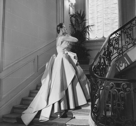 Models on the staircase | La Galerie Dior