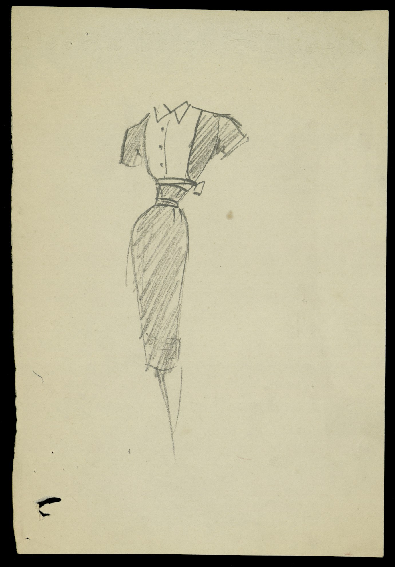 Sketches by Christian Dior | La Galerie Dior