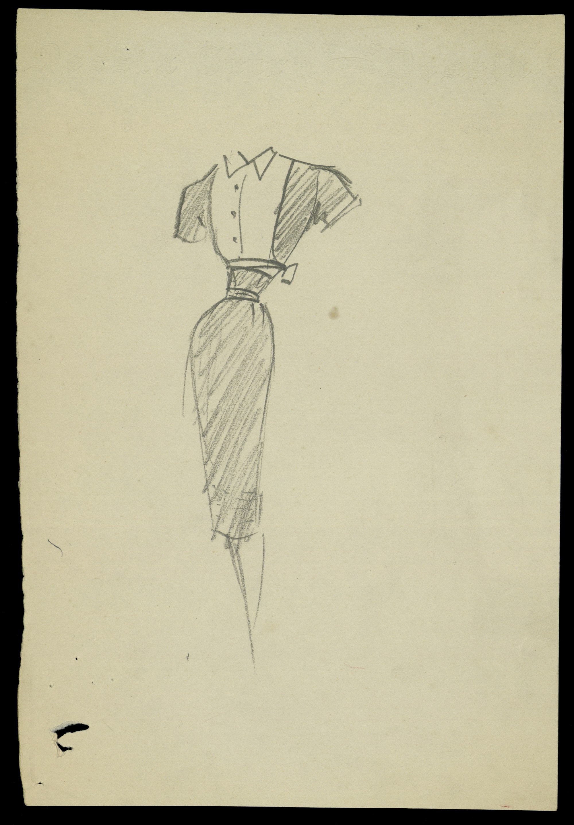 Sketches by Christian Dior | La Galerie Dior