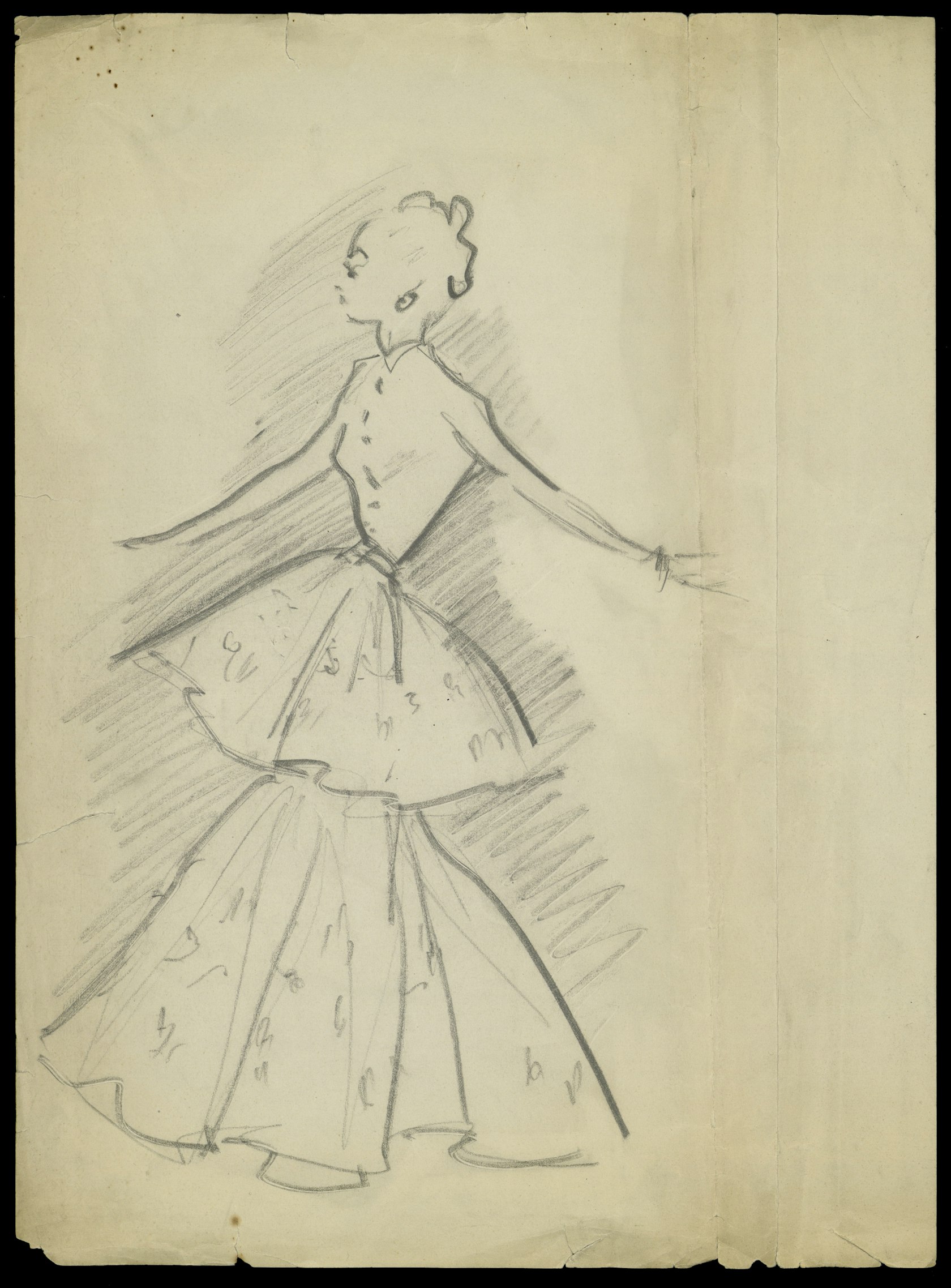Sketches by Christian Dior | La Galerie Dior